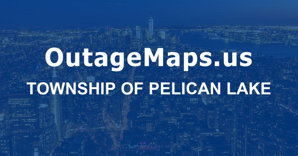 Township of Pelican Lake Power Outages Map