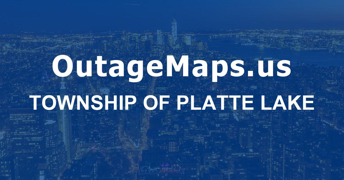 Township of Platte Lake Power Outages Map