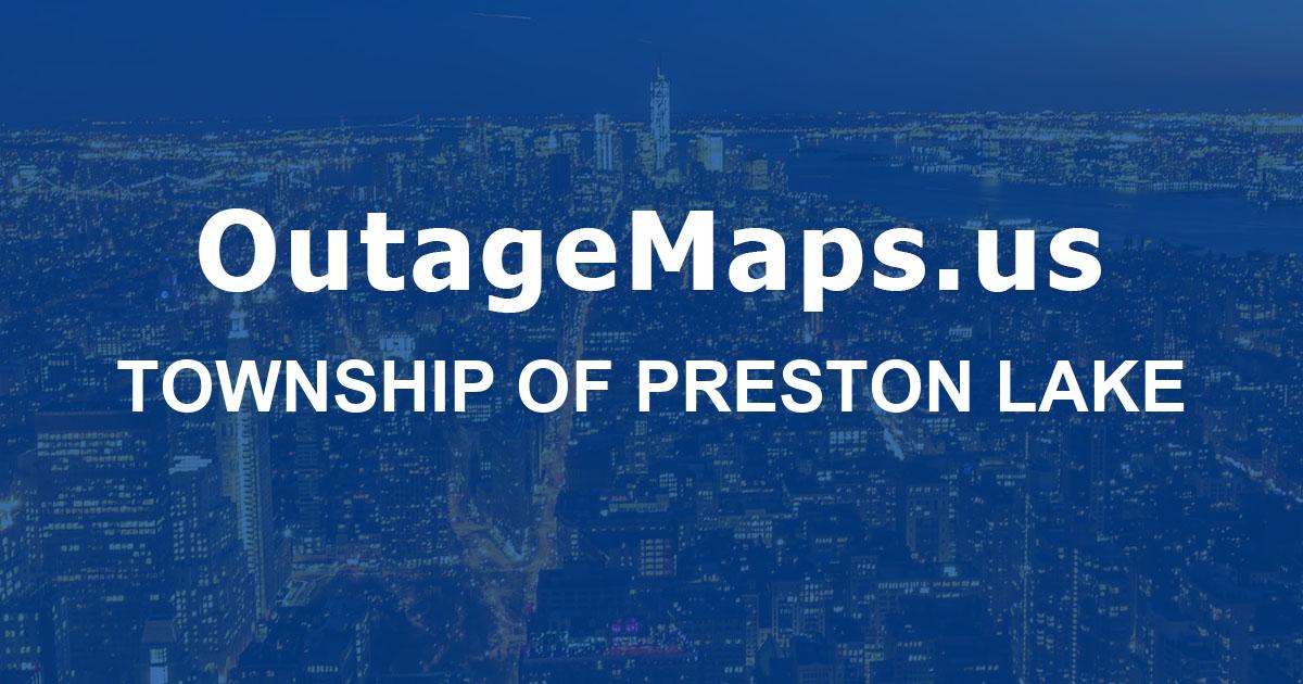 Township of Preston Lake Power Outages Map