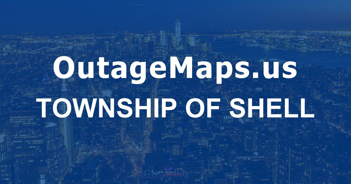Township of Shell Power Outages Map