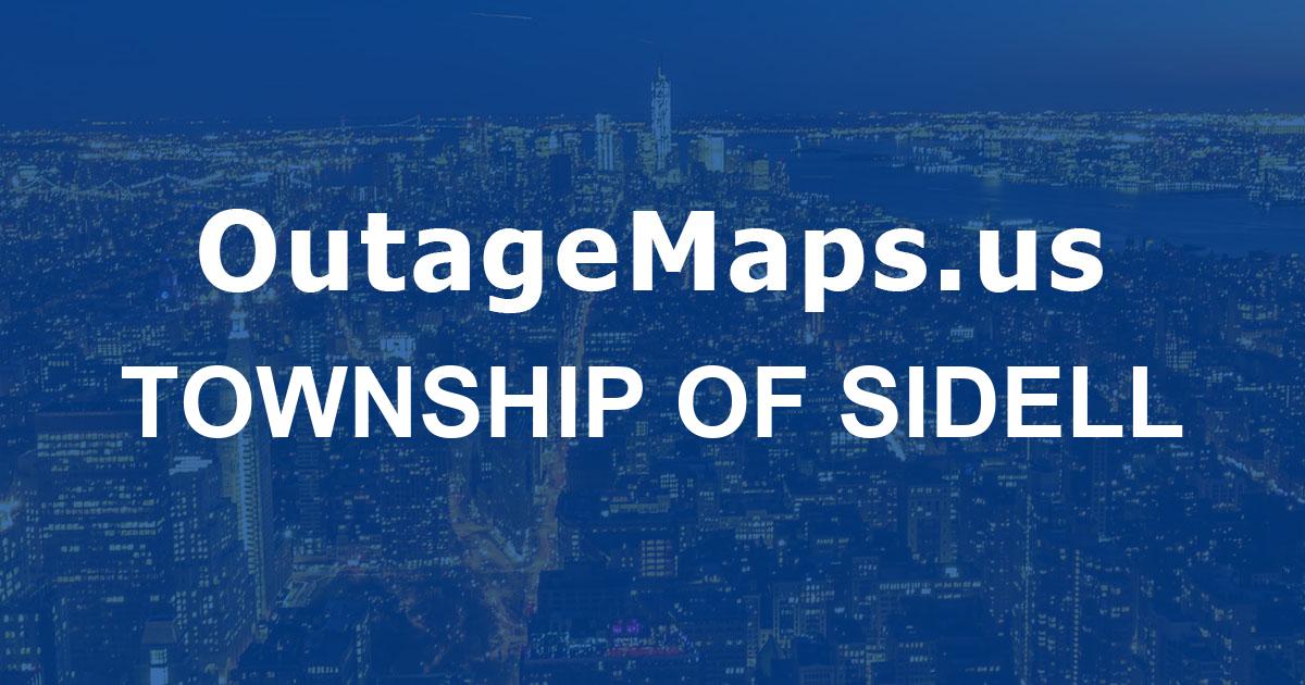 Township of Sidell Power Outages Map