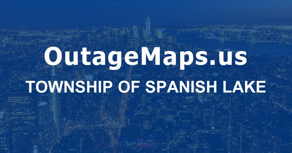 Township of Spanish Lake Power Outages Map