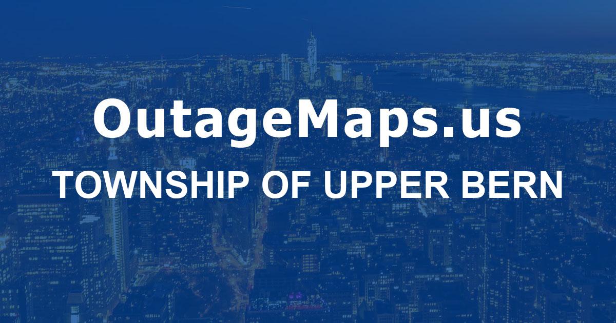 Township of Upper Bern Power Outages Map