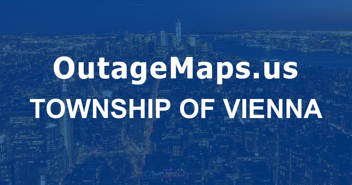 Township of Vienna Power Outages Map