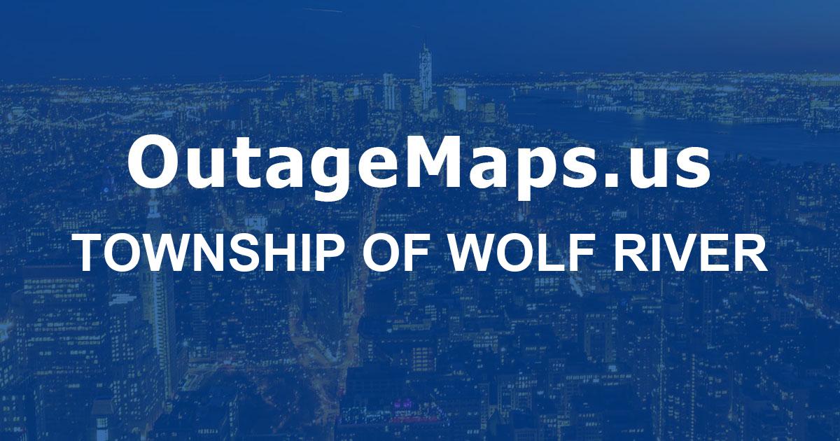 Township of Wolf River Power Outages Map