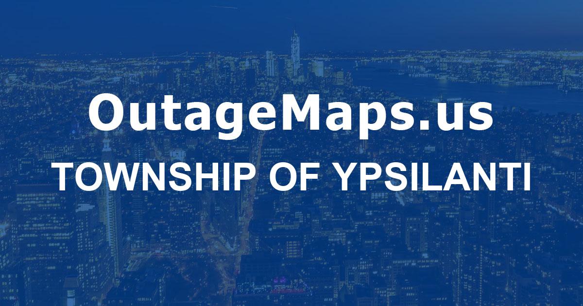Township of Ypsilanti Power Outages Map