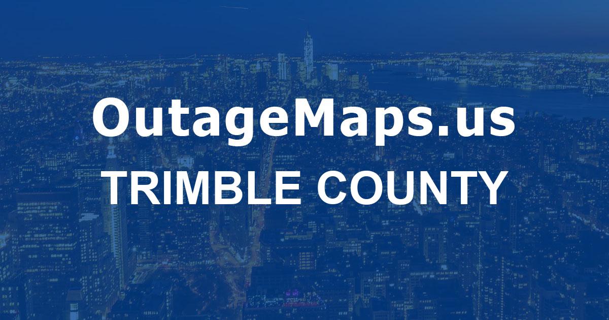 Trimble County Power Outages Map