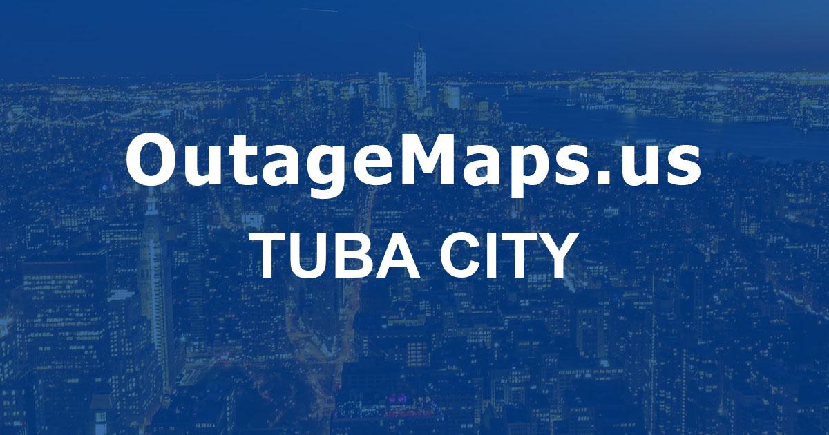 Tuba City Power Outages Map