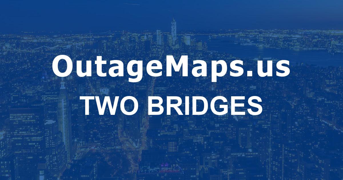 Two Bridges Power Outages Map