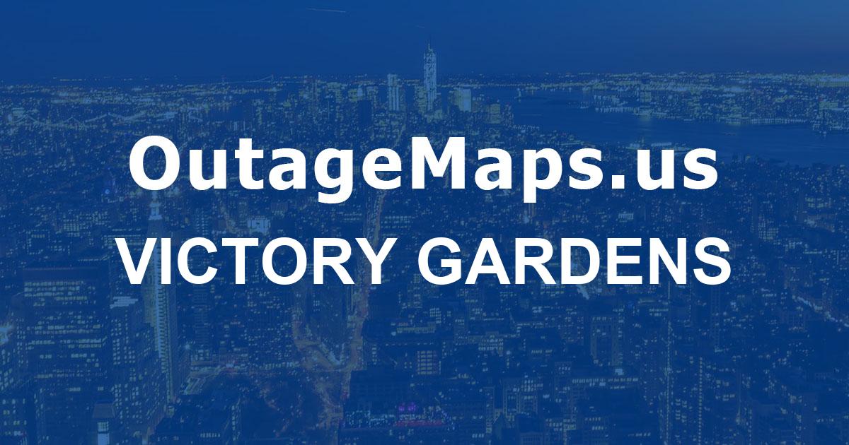 Victory Gardens Power Outages Map