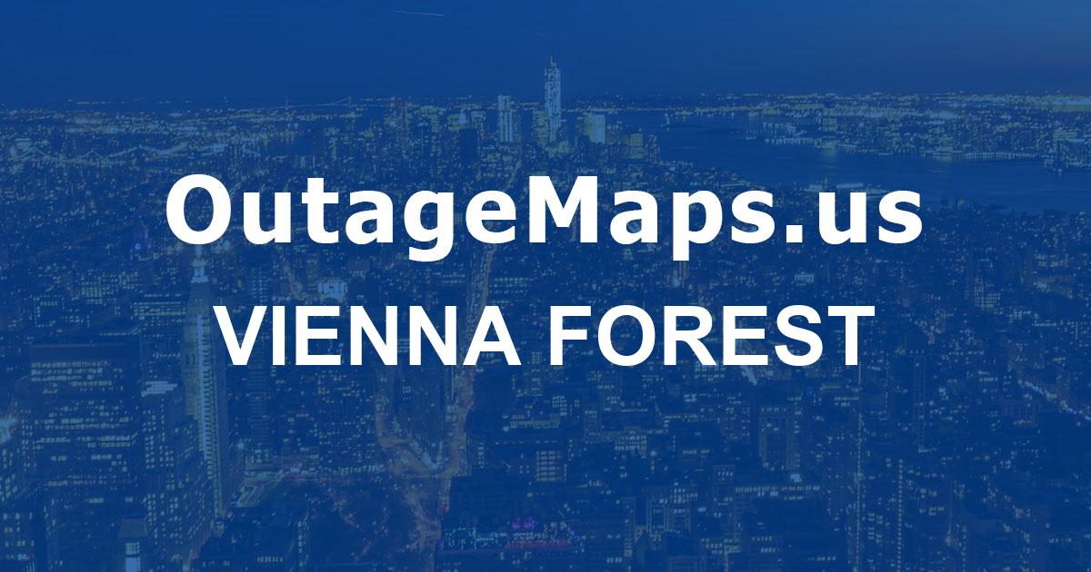 Vienna Forest Power Outages Map