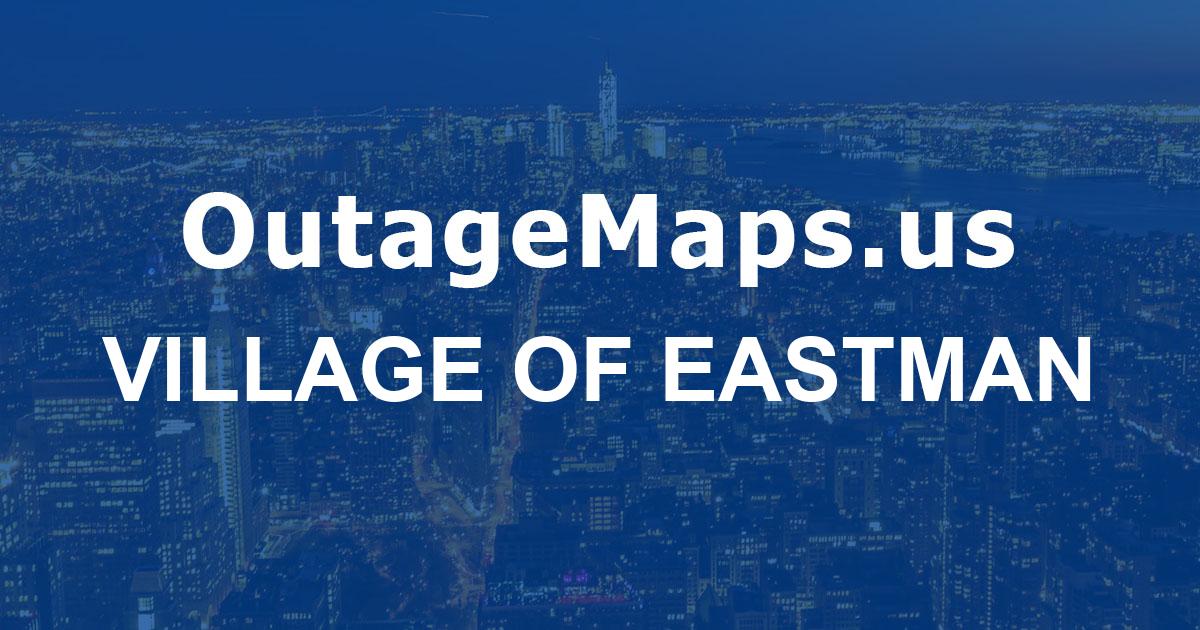 Village of Eastman Power Outages Map