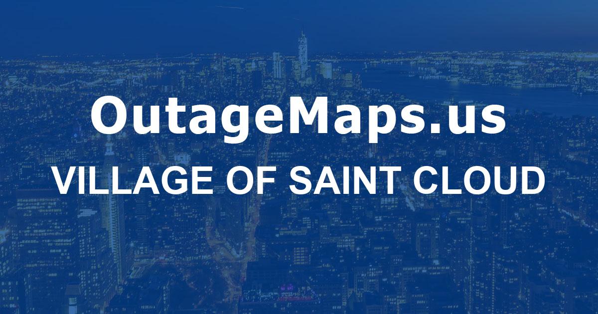 Village of Saint Cloud Power Outages Map