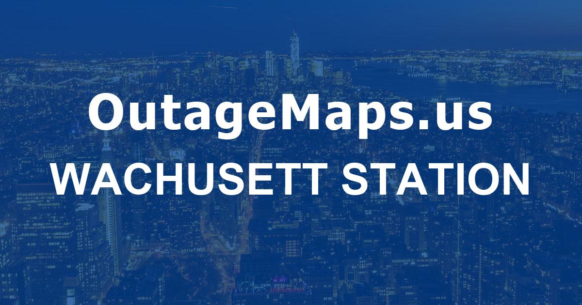 Wachusett Station Power Outages Map