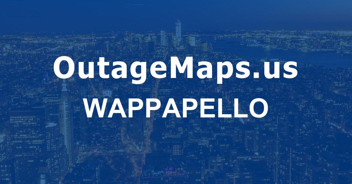 Wappapello Power Outages Map