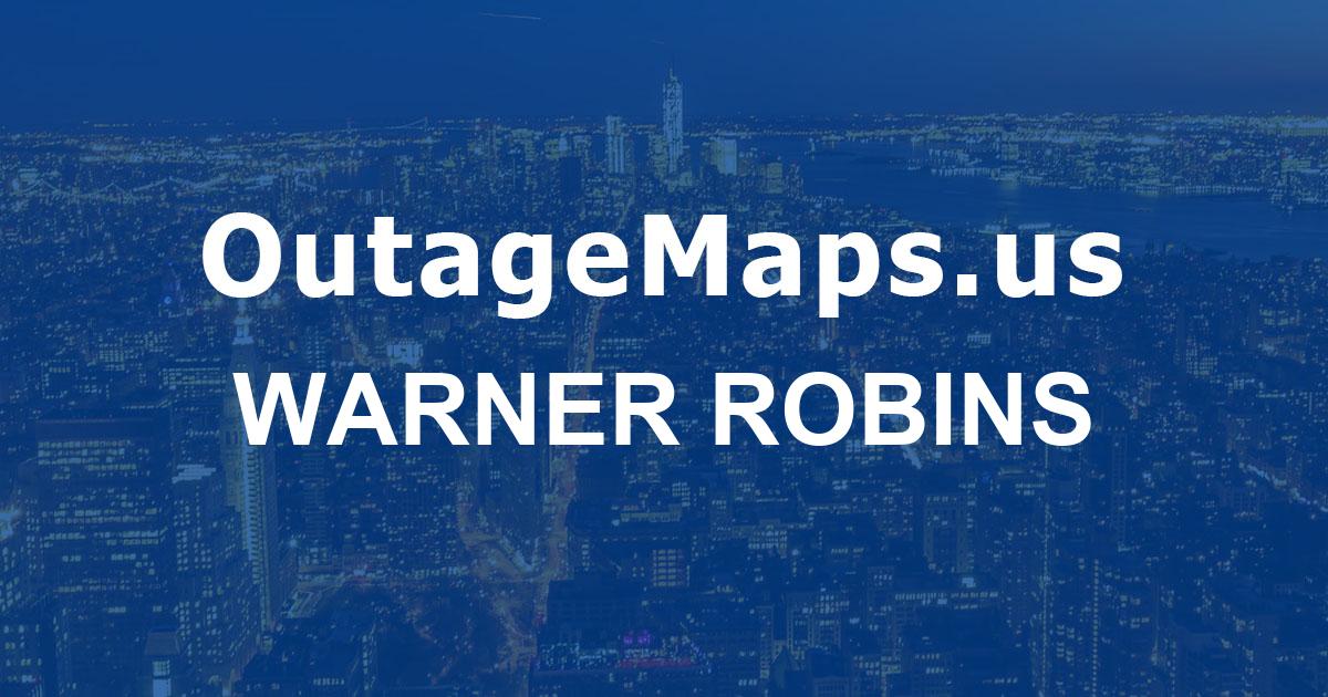 Warner Robins Power Outages Map