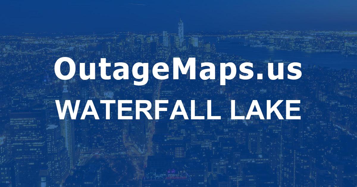 Waterfall Lake Power Outages Map