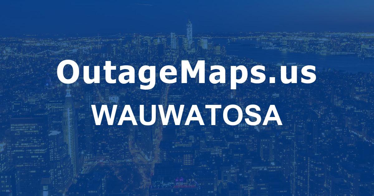Wauwatosa Power Outages Map