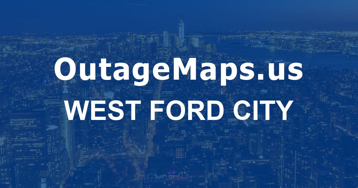 West Ford City Power Outages Map