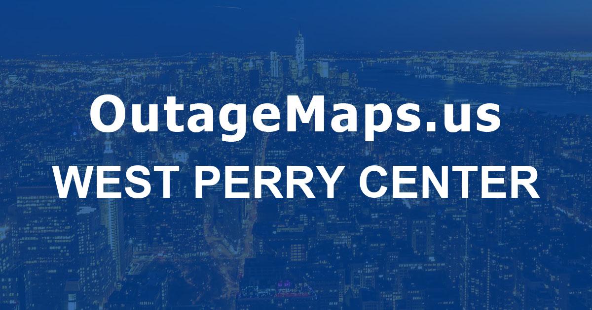 West Perry Center Power Outages Map
