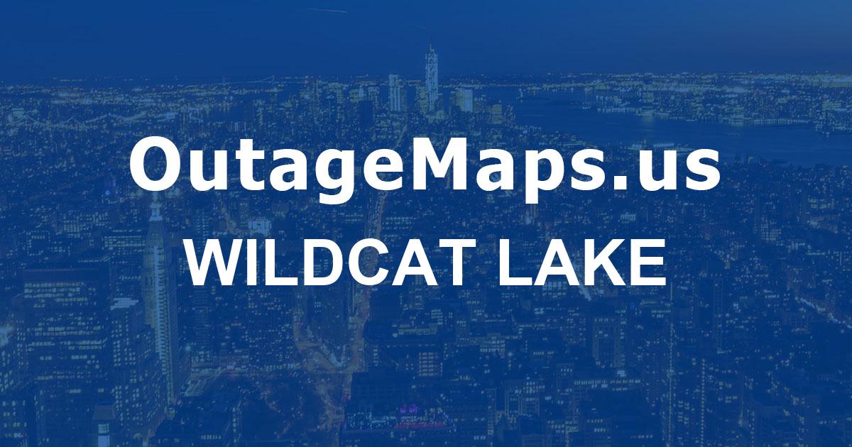 Wildcat Lake Power Outages Map