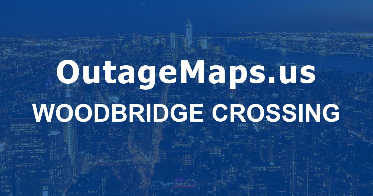Woodbridge Crossing Power Outages Map