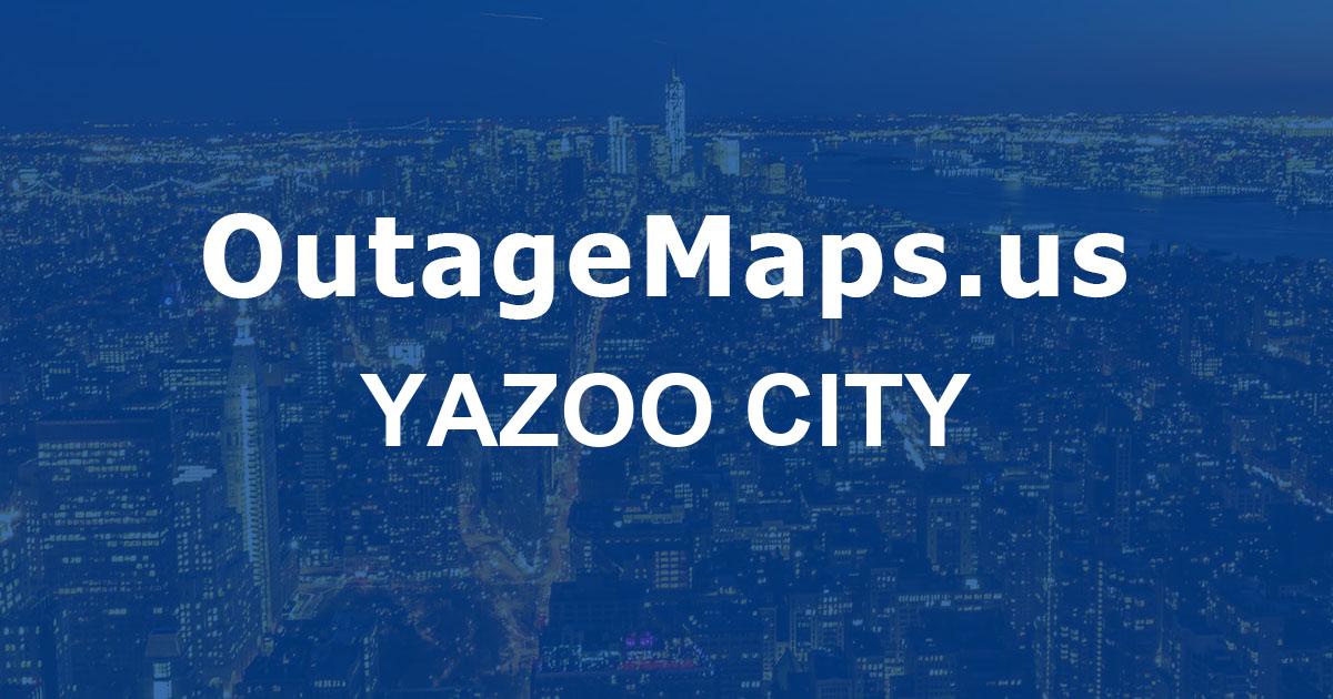 Yazoo City Power Outages Map