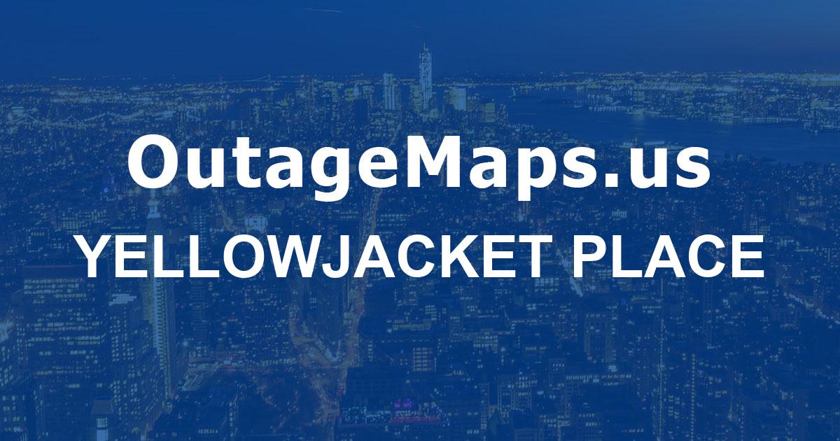 Yellowjacket Place Power Outages Map
